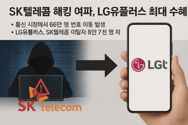 LG Uplus Gains Most from SK Telecom Hacking Scandal
