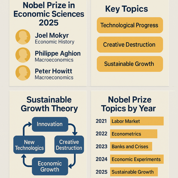 [2025 Nobel Prize in Economics] Awarded to Three Scholars for ...